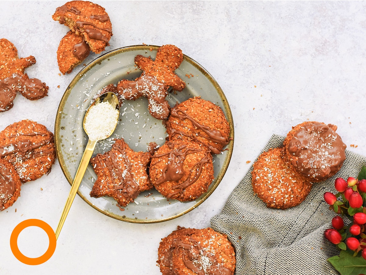 Easy protein-rich Christmas cookies