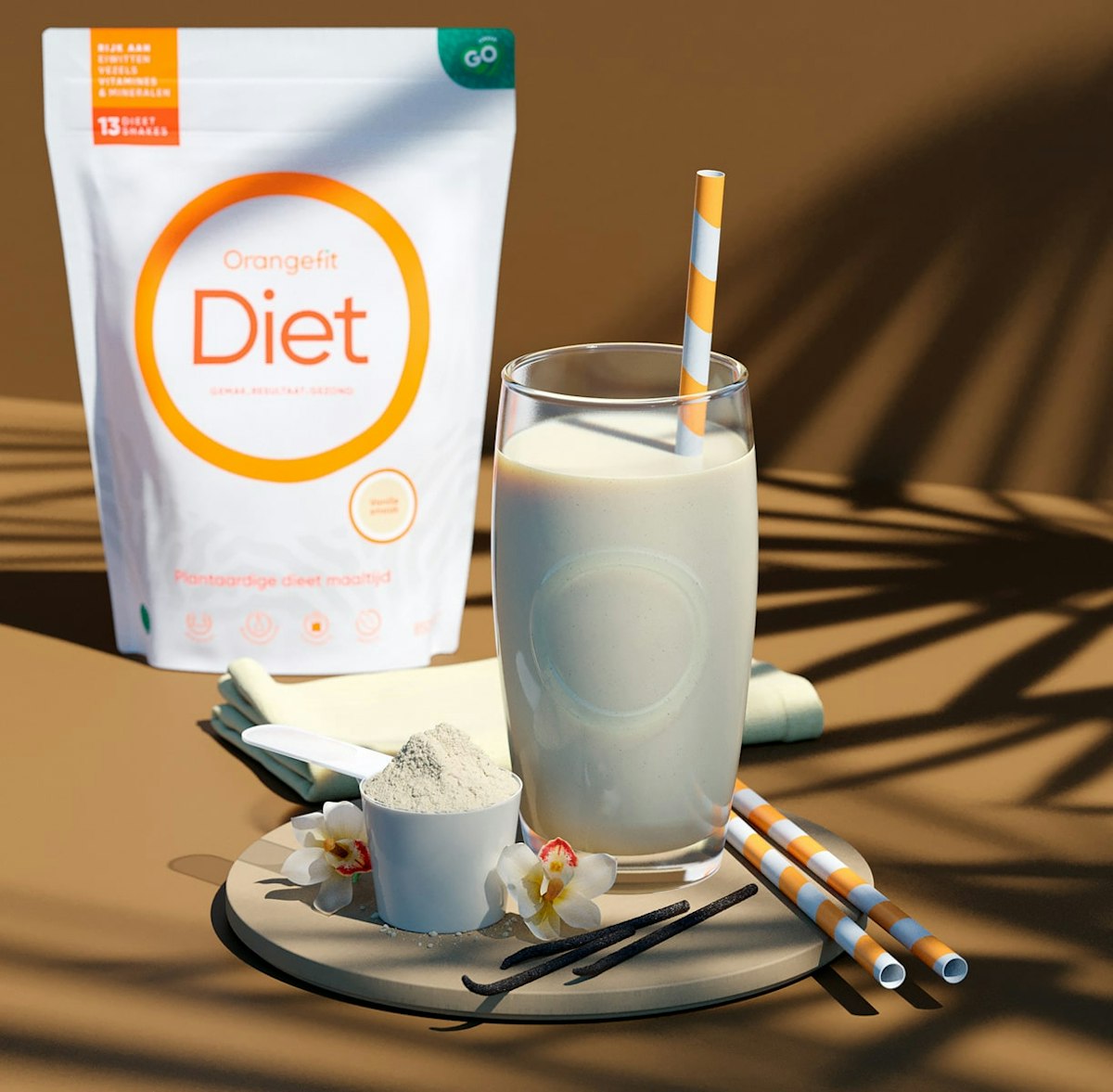 Diet van Orangefit® - Als beste beoordeelde dieet-shake