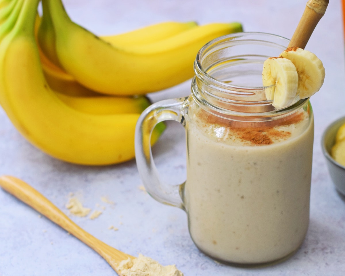Smoothie à la banane ultra facile et riche en protéines