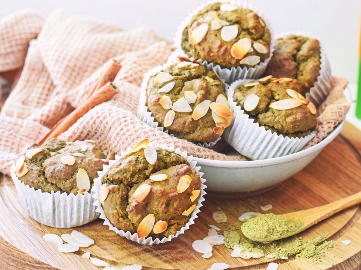 Matcha-Muffins