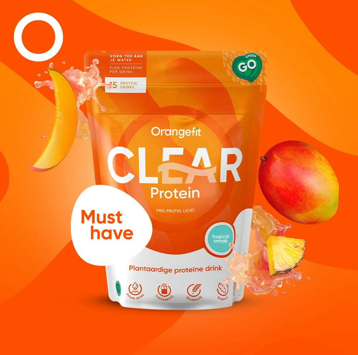 Clear Protein by Orangefit® - La boisson protéinée la plus fraîche